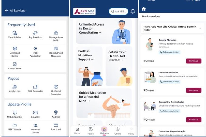 Axis Max Life Insurance Launches All-in-One App with Wellness Benefits ...