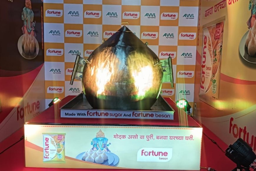 Fortune Edible Oil & Foods Creates World’s Largest Traditional Modak ...